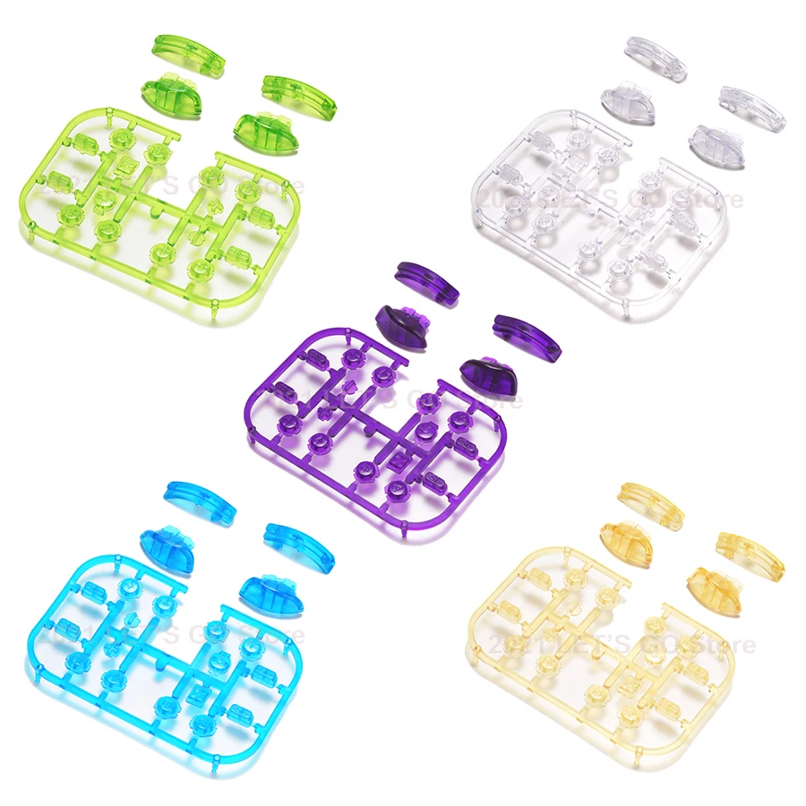 Nintend-Switch-OLED-DIY-Transparent-Colorful-ABXY-Buttons-Directions ...