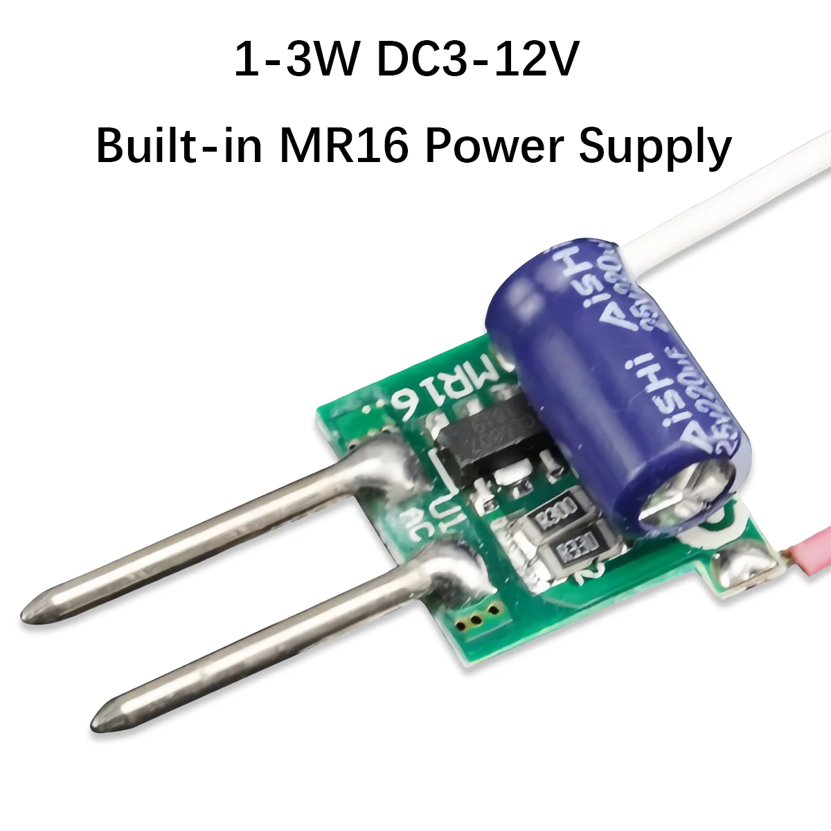 10 PCS 12V Low-Voltage Input LED Driver for 1-3×1W MR16 Spotlights ...