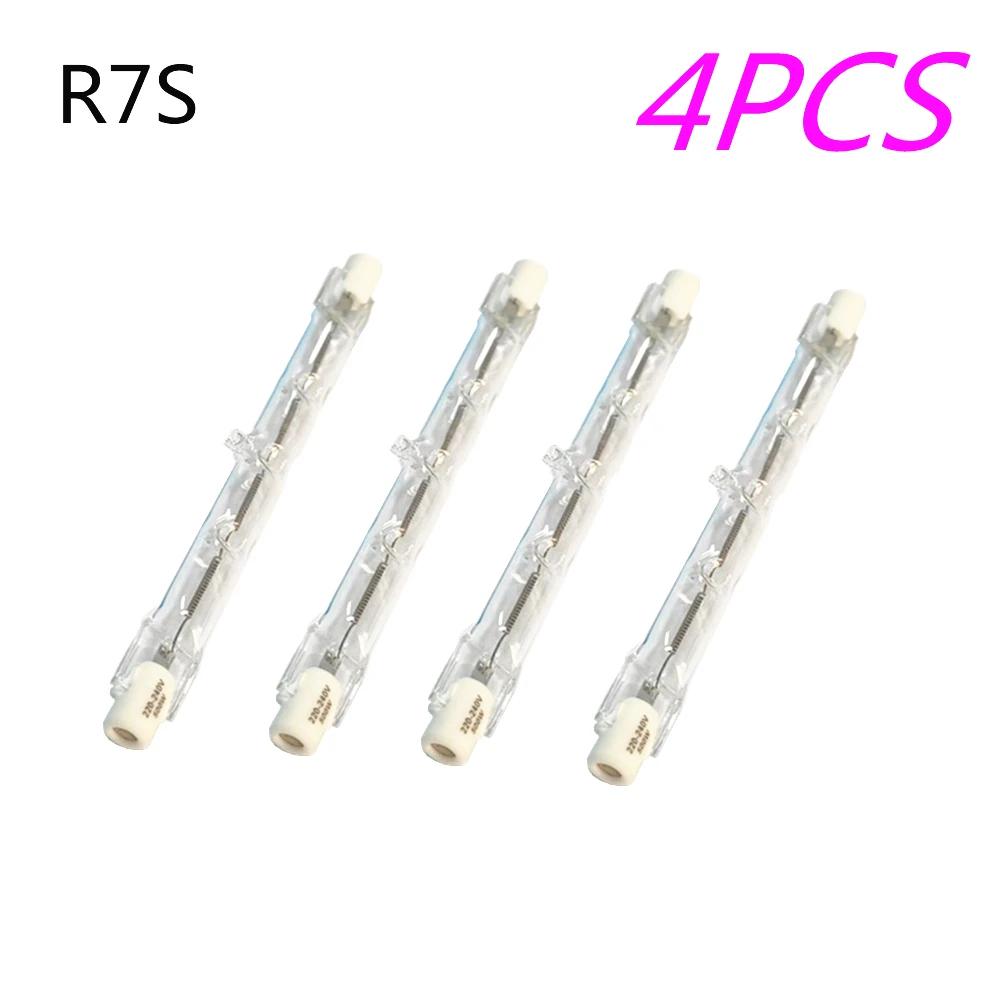 Tubo de luz piezas R7S, 150W, 78mm, R7S, 300W, 118MM, R7S, halógeno R7S ...