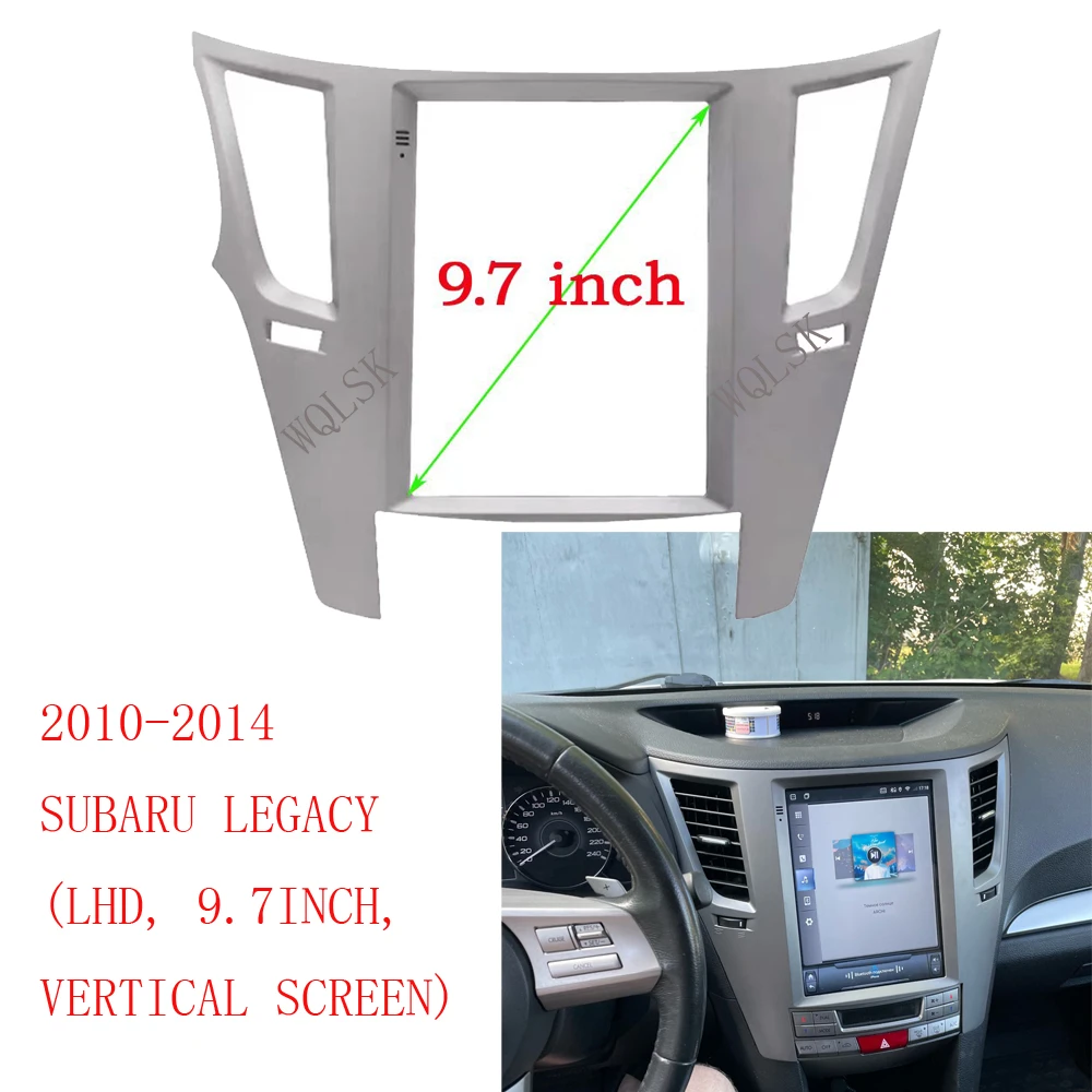 9.7 Inch Car Radio Installation Gps Mp5 Plastic Fascia Plane Frame For ...