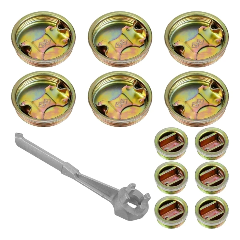 20Pcs-Metal-Drum-Bung-Plug-with-Gasket-2-Inch-and-3-4-Inch-Steel-Bung ...