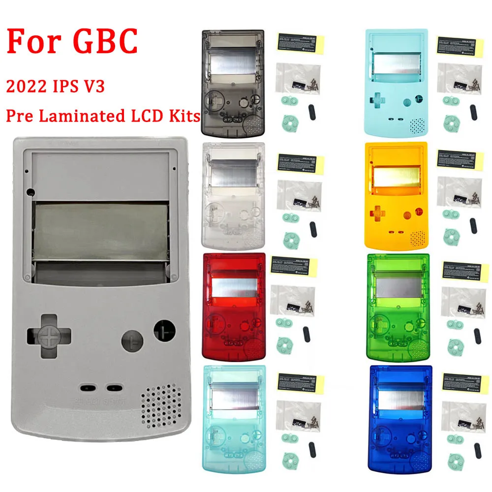Carcasa-IPS-personalizada-sin-corte-para-GBC-IPS-V3-Kits-de-pantalla ...