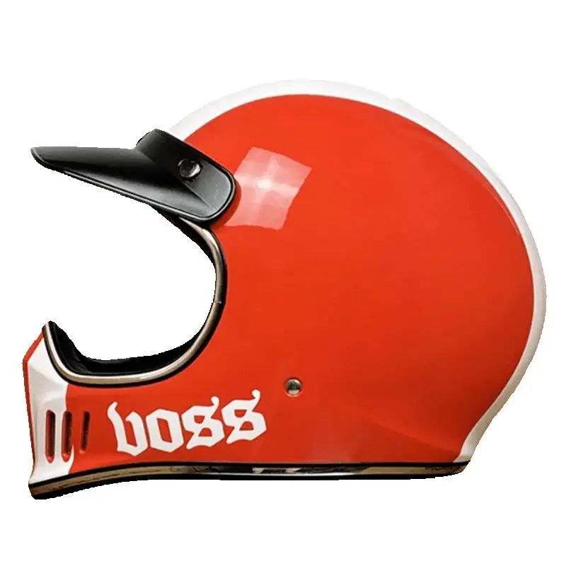 Casco-de-motocicleta-de-cara-completa-Vintage-cafe-racer-retro-casco-de ...