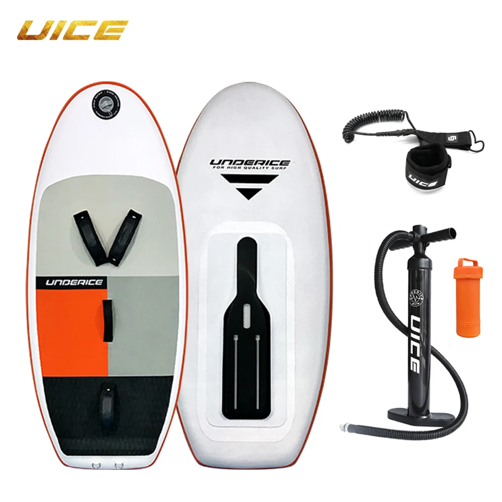 Foil Board Inflatable Surfboard 105/140L With Carbon Plate Wing Surfing