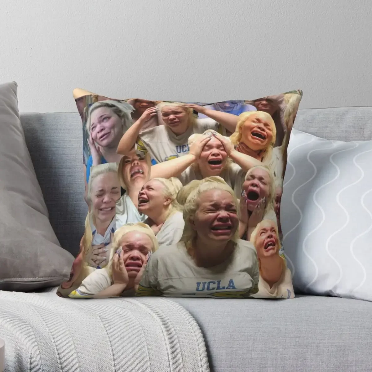 Trisha-Paytas-Crying-Square-Pillowcase-Polyester-Creative-Zip-Decor ...