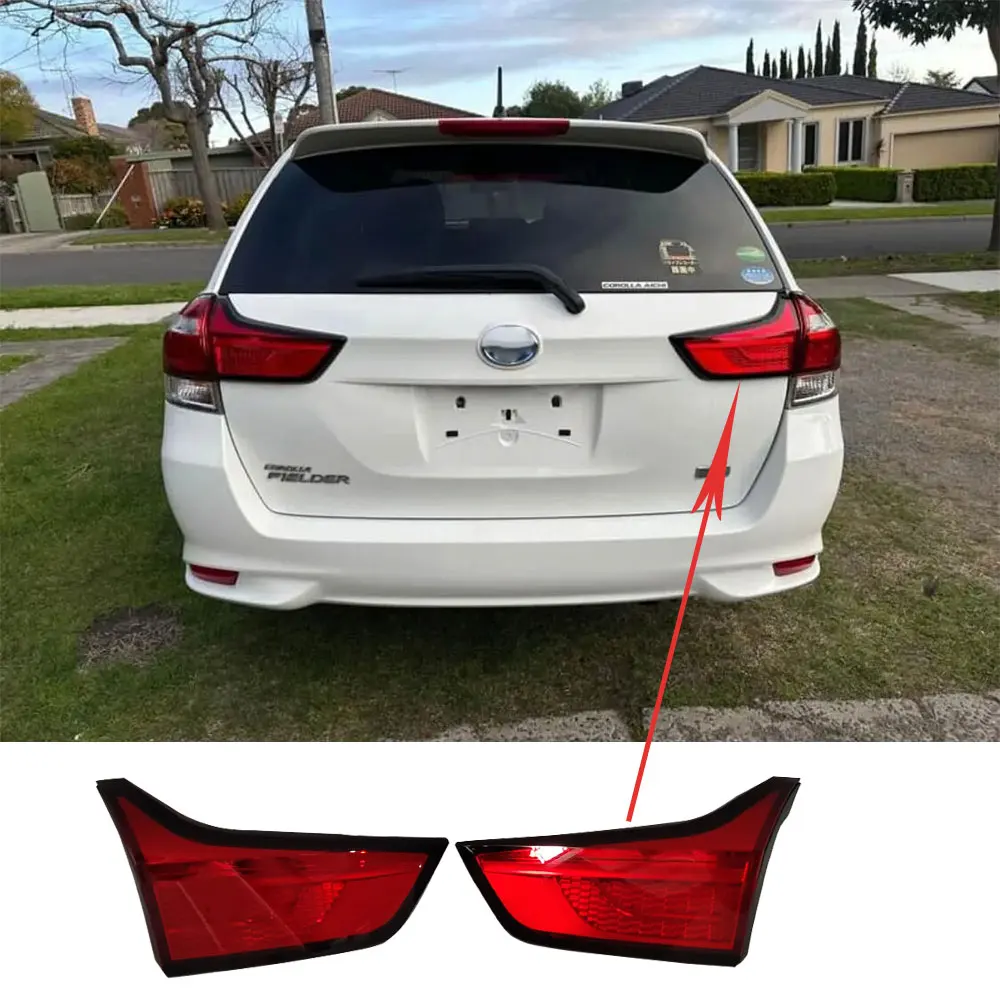 A Pair Tailgate Reflector Light For Toyota Fielder NZE161 2015 to 2017 ...