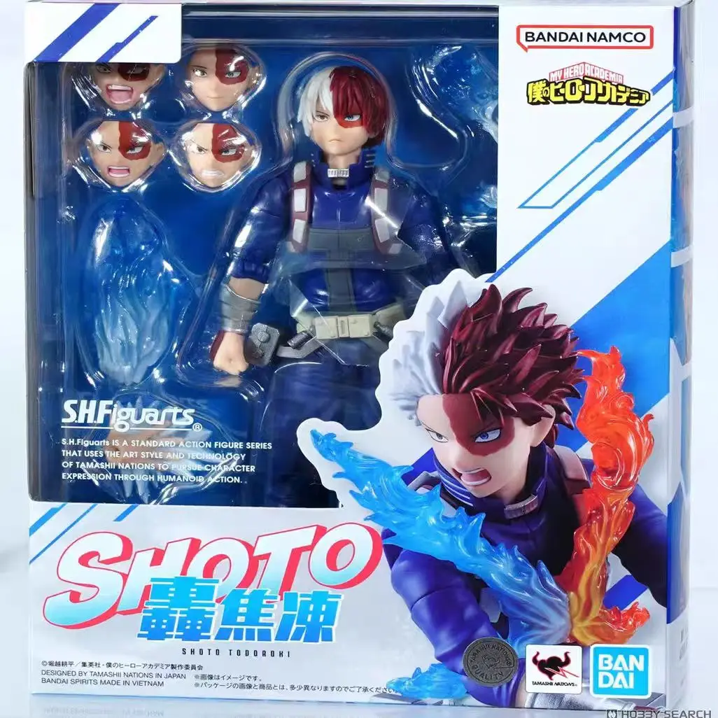 In Stock BANDAI S.H.Figuart My Hero Academia Shoto Anime Action Collec ...