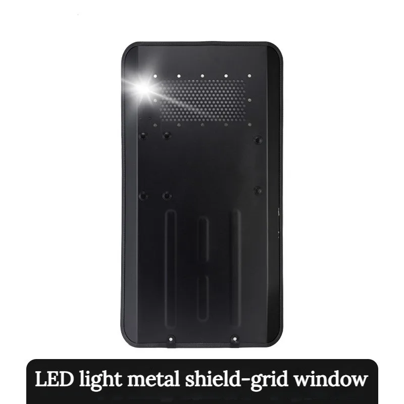 90*50 cm Metal Shield-grid Window+led Light Anti-riot Shield Security ...