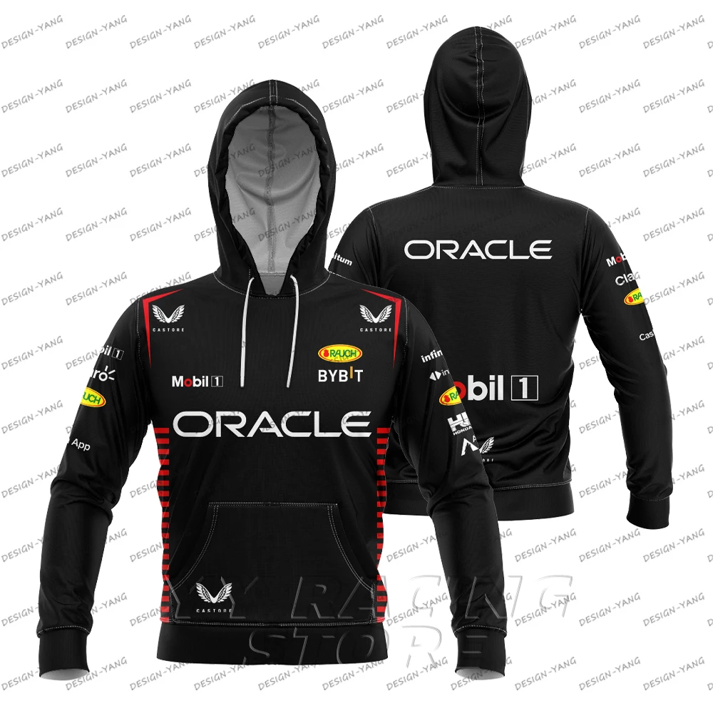 2023-F1-Red-Team-Sudadera-con-capucha-para-hombre-Racer-Verstappen-oto ...