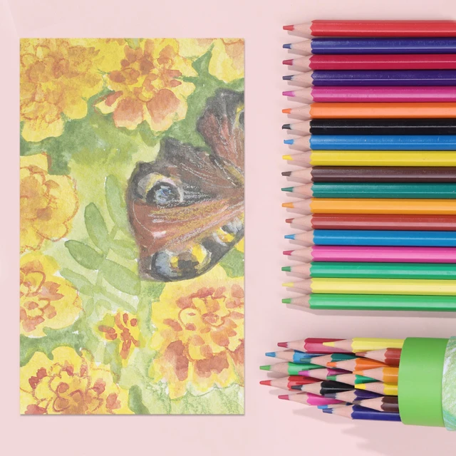 Crayola Colored Pencil Drawings