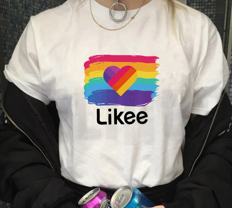 Likee-T-Shirt-Women-Kids-Children-s-LIKEE-Tees-Russia-Style-Streetwear ...
