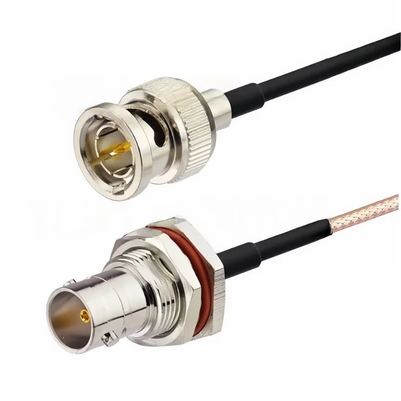 75 ohm BNC Connector RF coaxial extension cable BNC male to Female SDI ...