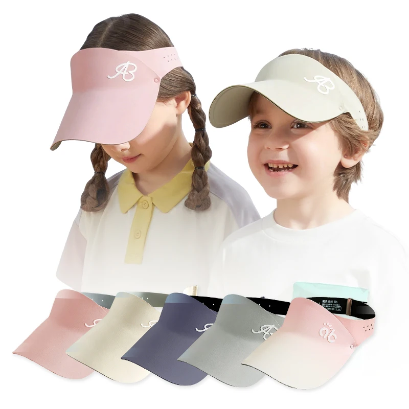 Summer Baby Breathable Air Sun Hats Quick-dry Visor UV Protection Top ...
