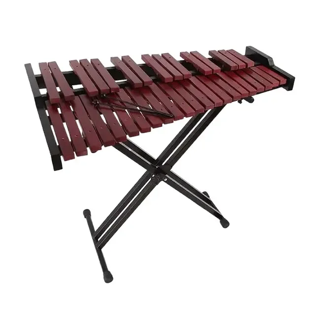 37-Tone-Red-Wood-Xylophone-With-Stand-Exquisite-Workmanship-Children ...
