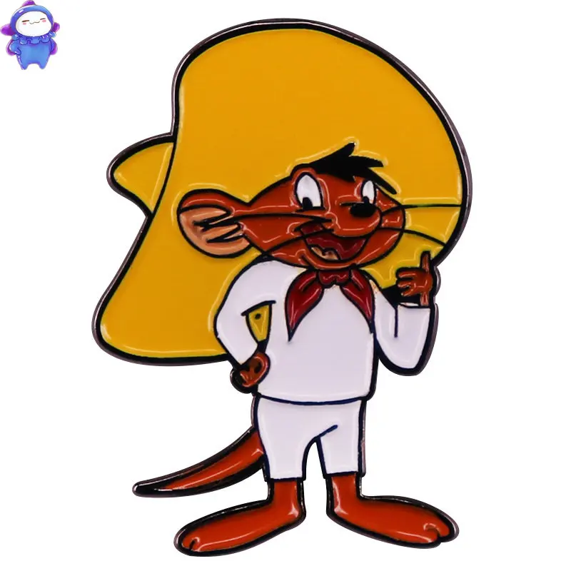 Cute-Cartoon-Mexican-Mouse-Hard-Enamel-Pin-Anime-Cat-and-Badge-Animal ...