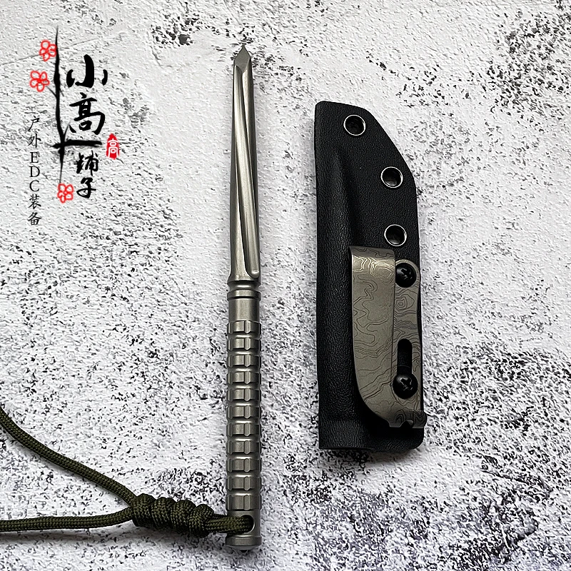 TC21 Titanium alloy EDC Crowbar Hand Outdoor Camping Gear EDC ...