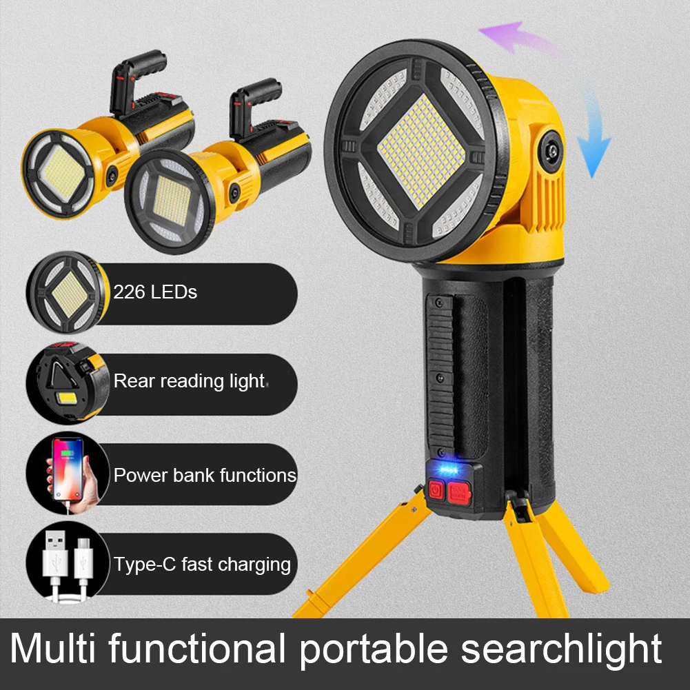 Super-Bright-Powerful-LED-Torch-With-High-Medium-Low-Frequency-Flashing ...