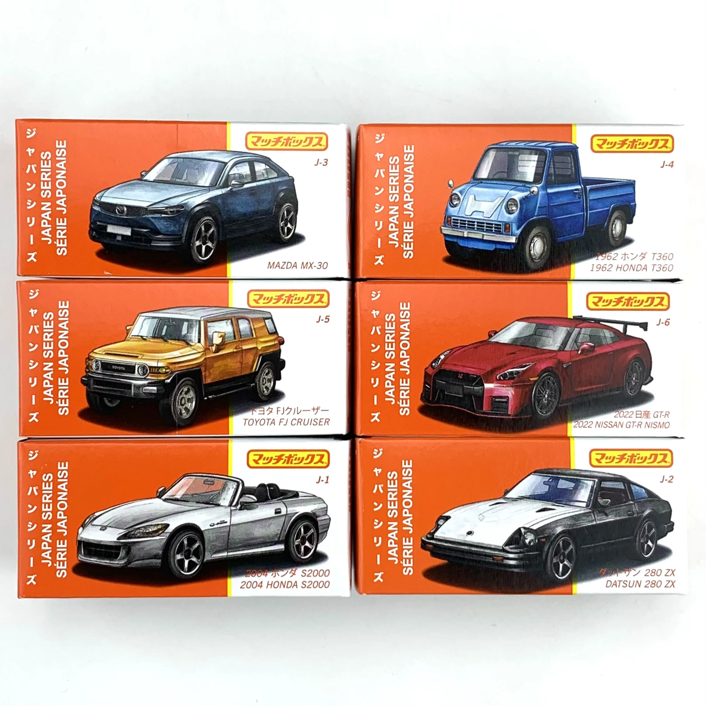 Matchbox-Japan-Series-Cars-1962-HONDA-T360-NISSAN-GT-R-NISMO-MAZDA-MX ...