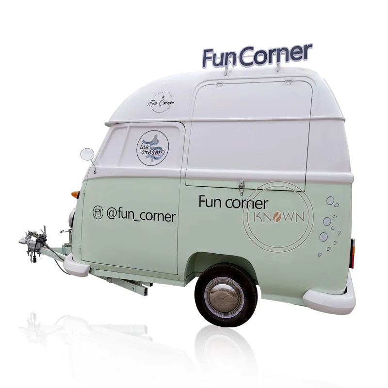 Fast-Food-Donut-Ice-Cream-Truck-Outdoor-Street-Mobile-Food-Hot-Dog-Cart ...