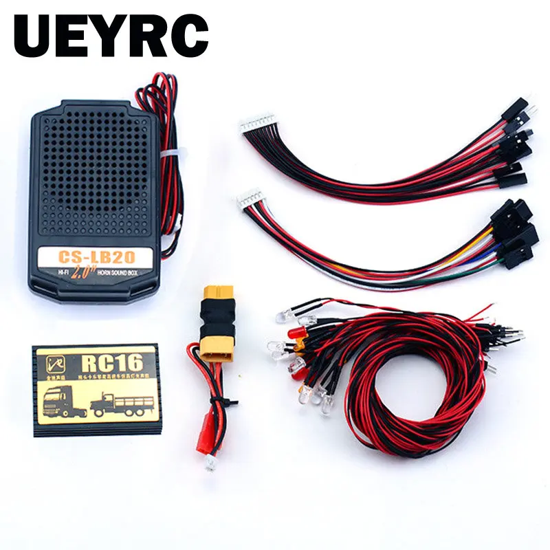 Model Car 2 In 1 Sound and Light Simulation System for 1/10 RC Crawler ...