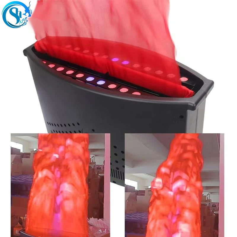 New-LED-RGB-Simulated-Effect-Christmas-Silk-Flame-Effect-Stage-Lights ...