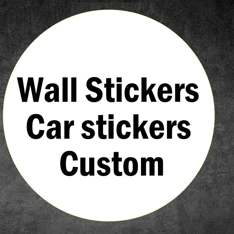 Wall Stickers /Car Stickers Vinyl Custom Your Own Stickers Labels With ...