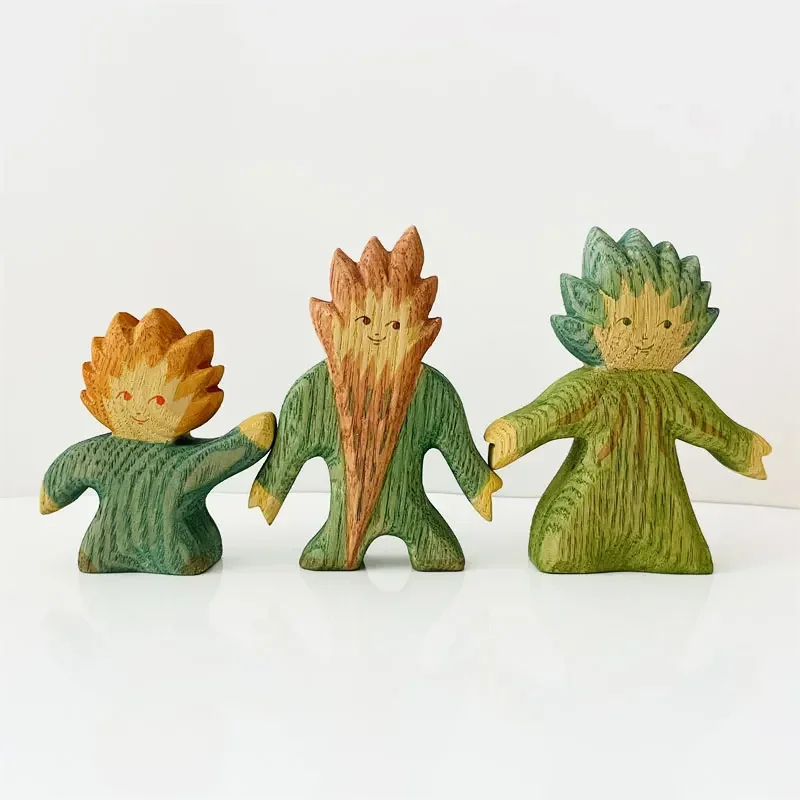 Handmade-Flower-Kids-Figures-Genie-Fairy-Tale-Figures-Small-World-Play ...