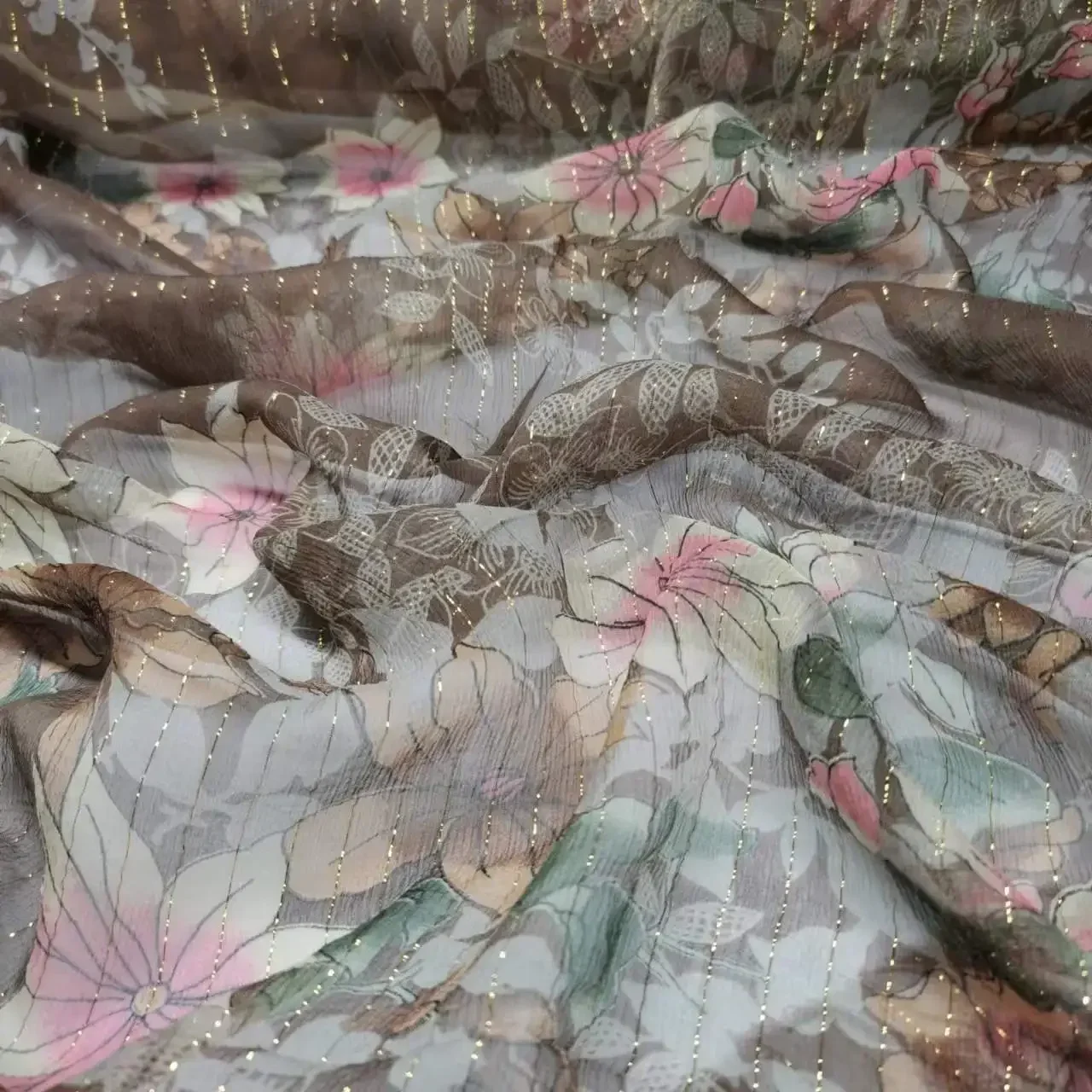 Bling-Silk-Sarees-Geo-With-Golden-Powder-Fabric-Soft-6mm-Sexy-Wild ...