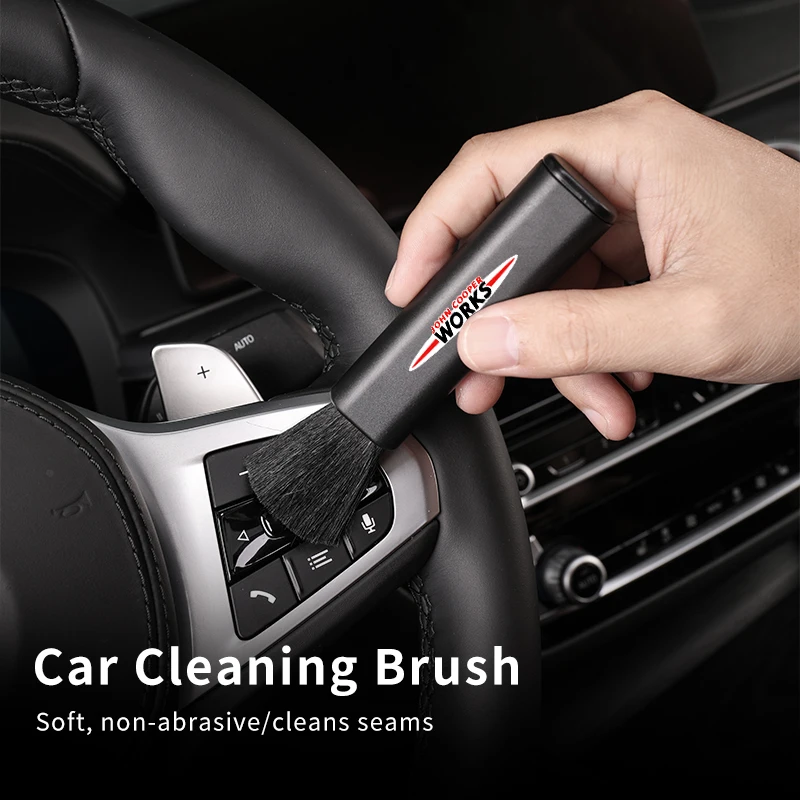 Car-Cleaning-Retractable-Soft-Wool-Brushes-For-MINI-Cooper-One-JCW ...