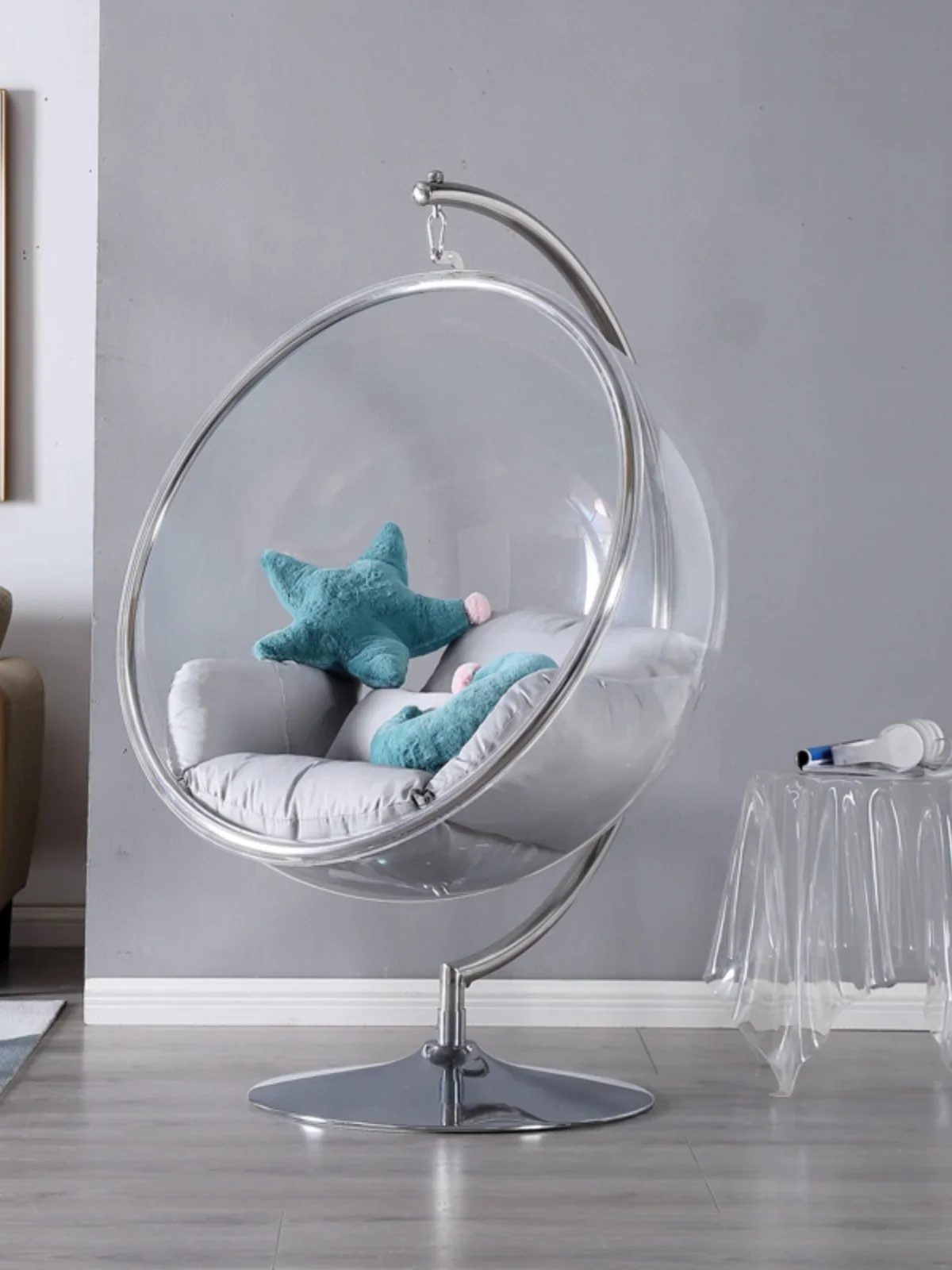 Clear circle chair store