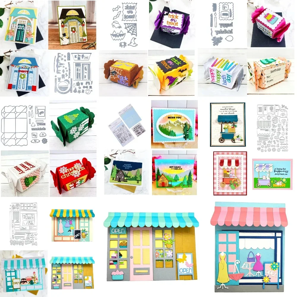 New-Christmas-Halloween-Metal-Cutting-Dies-for-DIY-Scrapbooking-Crafts ...