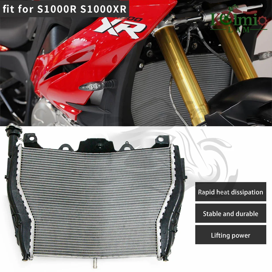 Fit-For-BMW-S1000R-S1000XR-Motorcycle-Aluminium-Radiator-Cooler-Cooling ...