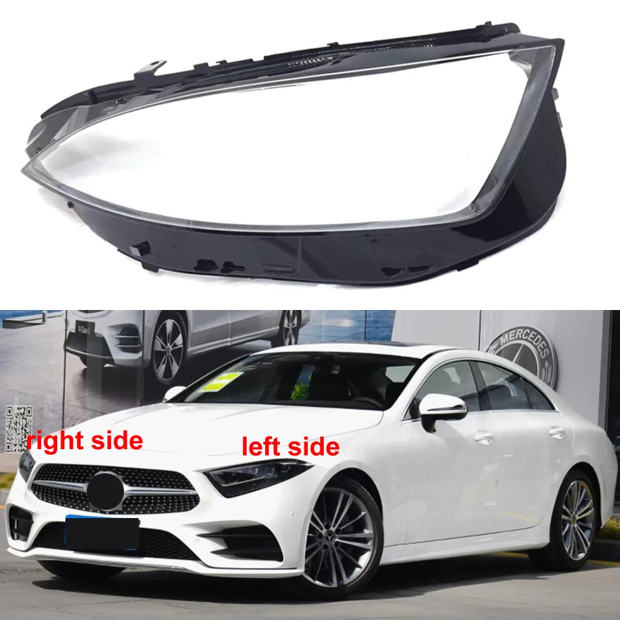 For 2018 2019 2020 2021 Mercedes-benz Cls C257 Headlamp Cover ...