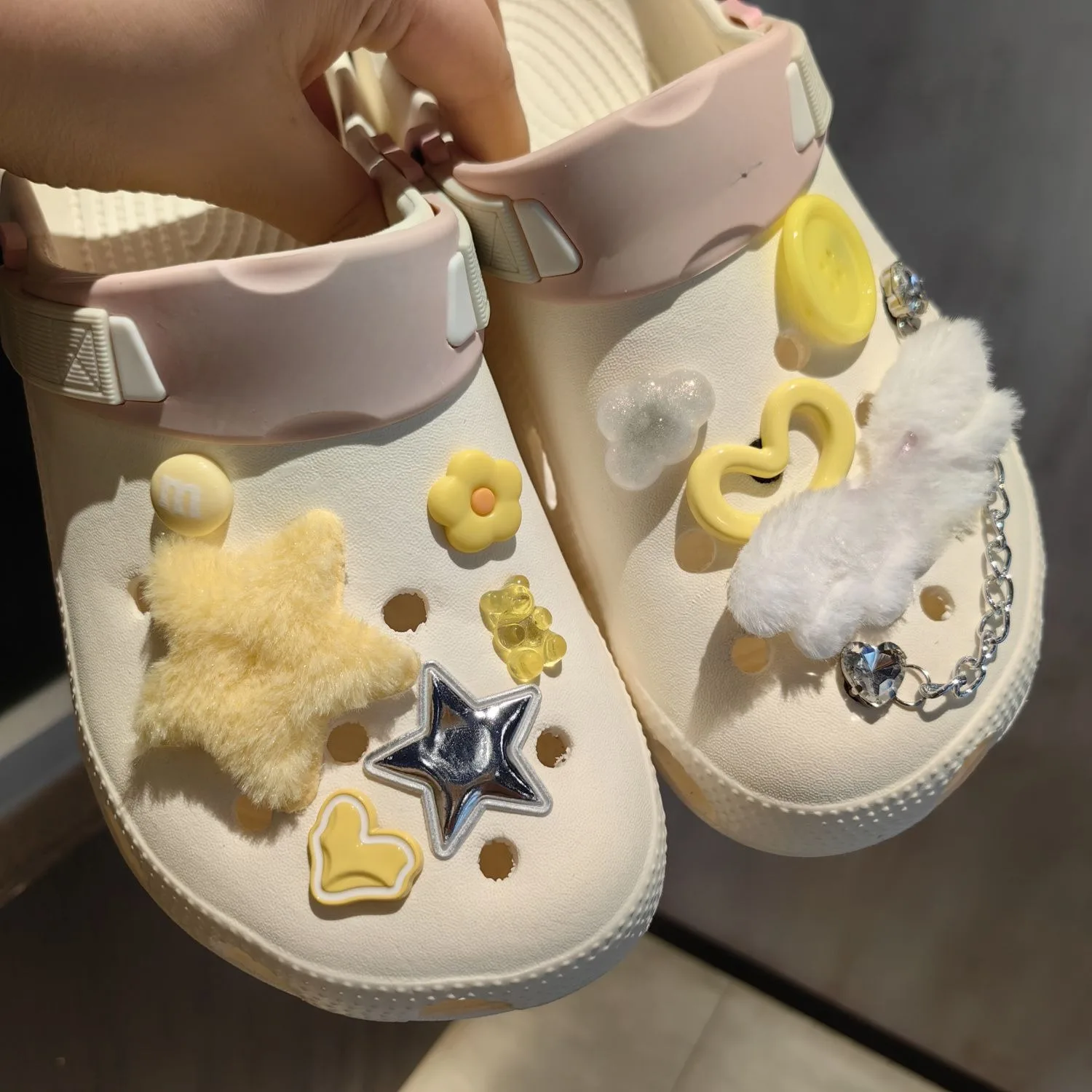 Plush-Star-Wings-Series-Lovely-Charms-for-Crocs-Cute-Footwear ...
