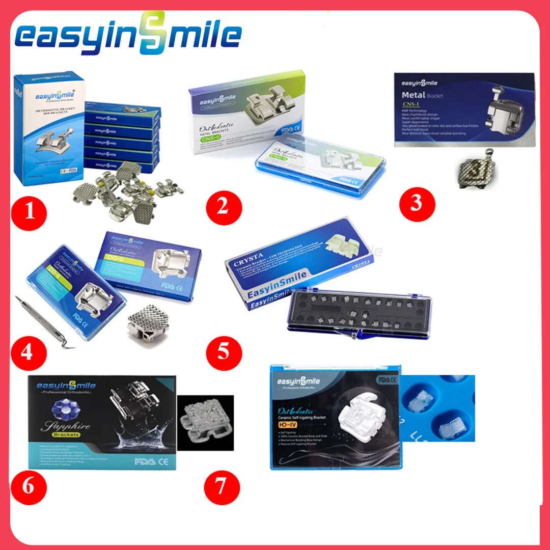 Dental-Orhto-Material-for-Metal-Ceramic-Self-Ligating-Roth-MBT-345-Slot ...