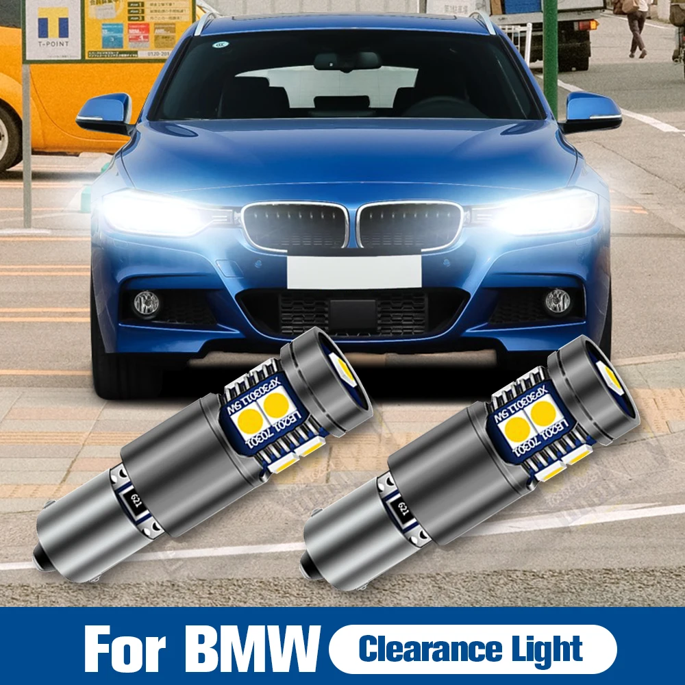 2x-LED-Clearance-Light-Bulb-Parking-Lamp-H6W-BAX9S-64132-Canbus-For-BMW ...