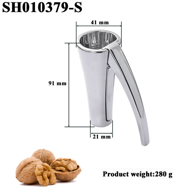 SHENHONG Kitchen Multi Functional Nut Shelling Tool Zinc Alloy Funnel ...