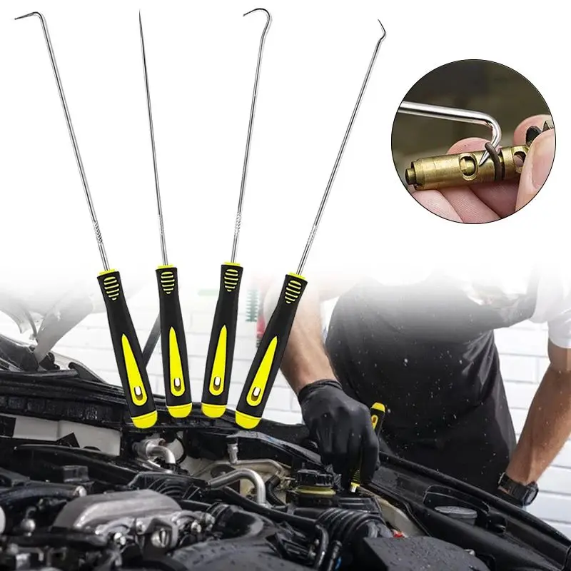 4pcs-Pick-and-Hook-Set-Car-Auto-Oil-Seal-O-Ring-Seal-Gasket-Pick-Hook ...