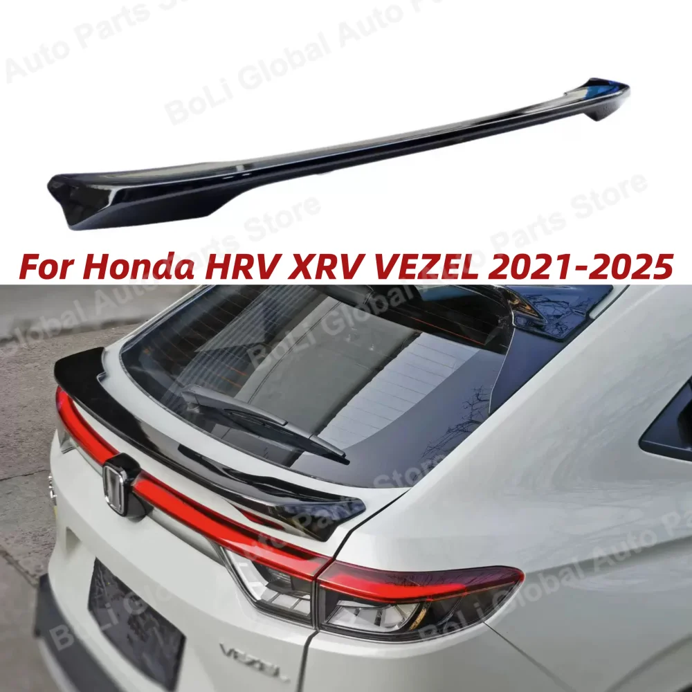 1PC For Honda HRV XRV VEZEL 2021-2025 ABS Plastic Black Carbon Look ...