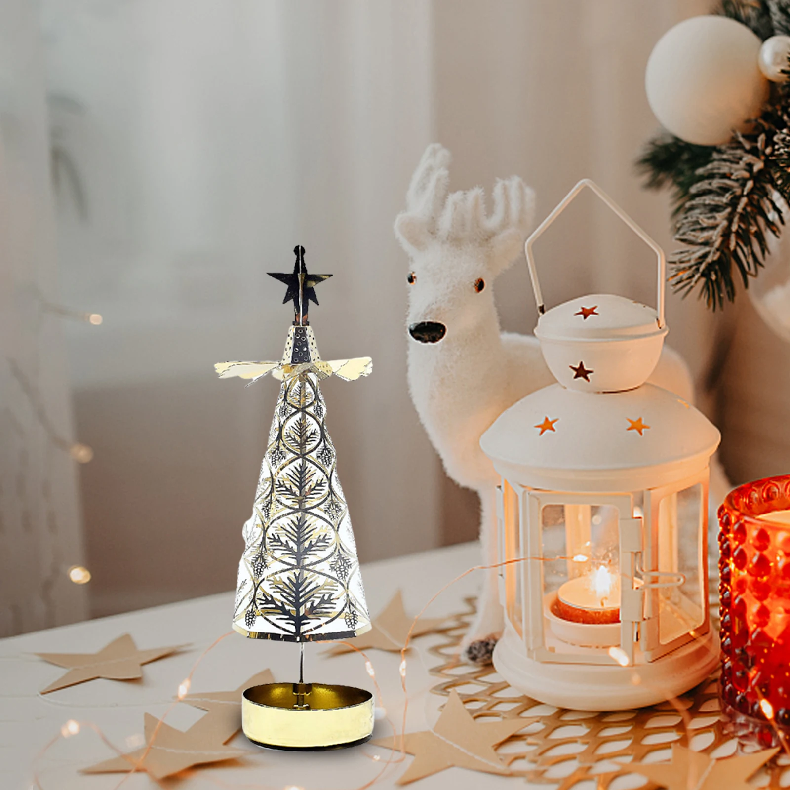 Candleholder-Rotating-Candlestick-Tea-Revolving-Lanterns-Rotary ...