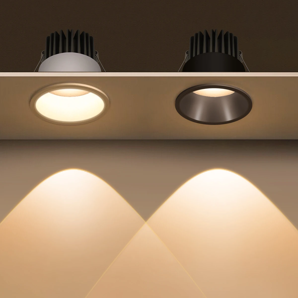 Spot LED Ceiling Recessed Lights Aluminium Spotlights Downlights LED ...