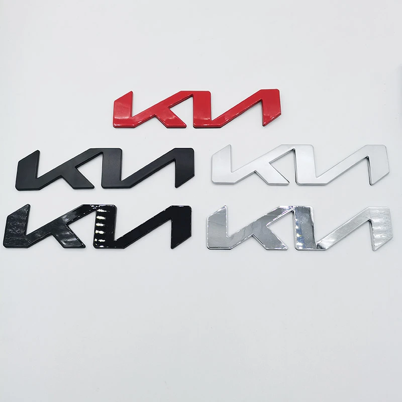 Kia New Emblem Sticker K2 K3 K4 K5 K7 K9 KX3 KX5 KX7 Sportage Front ...