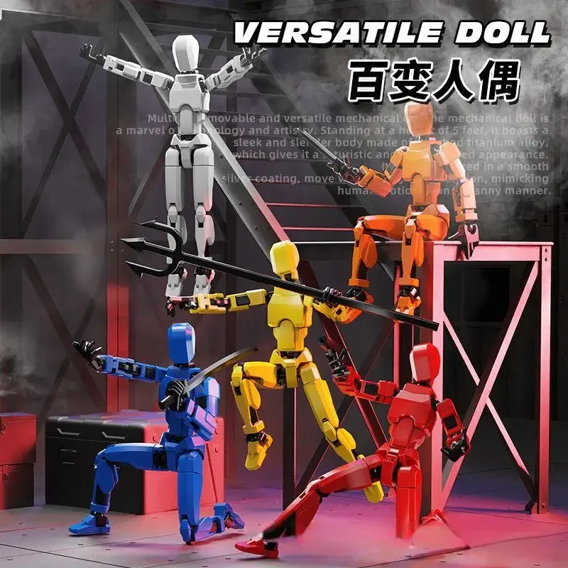 Magnetic-Action-Figure-Set-Creative-Multi-Articular-Movable-Cartoon ...