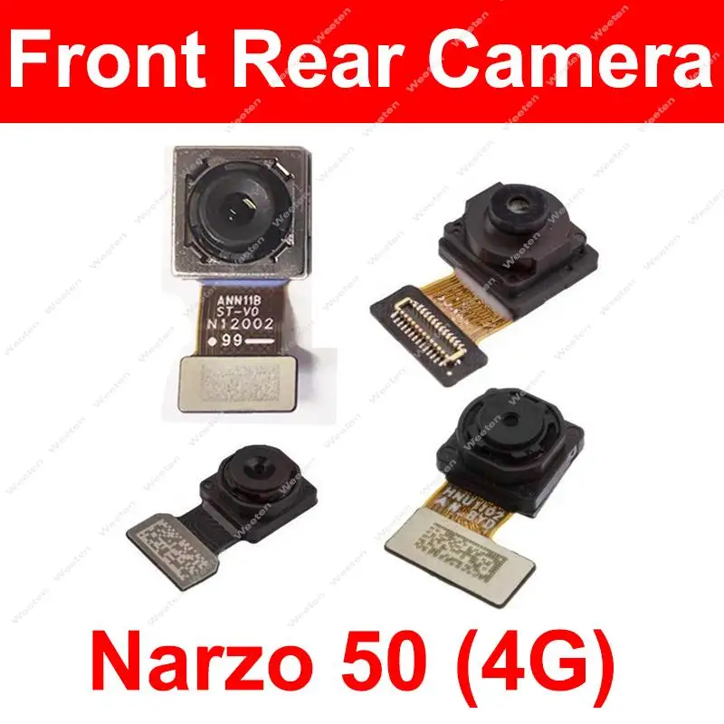 Front-Back-Primary-Camera-For-Realme-Narzo-50-4G-Front-Selfie-Rear-Main ...