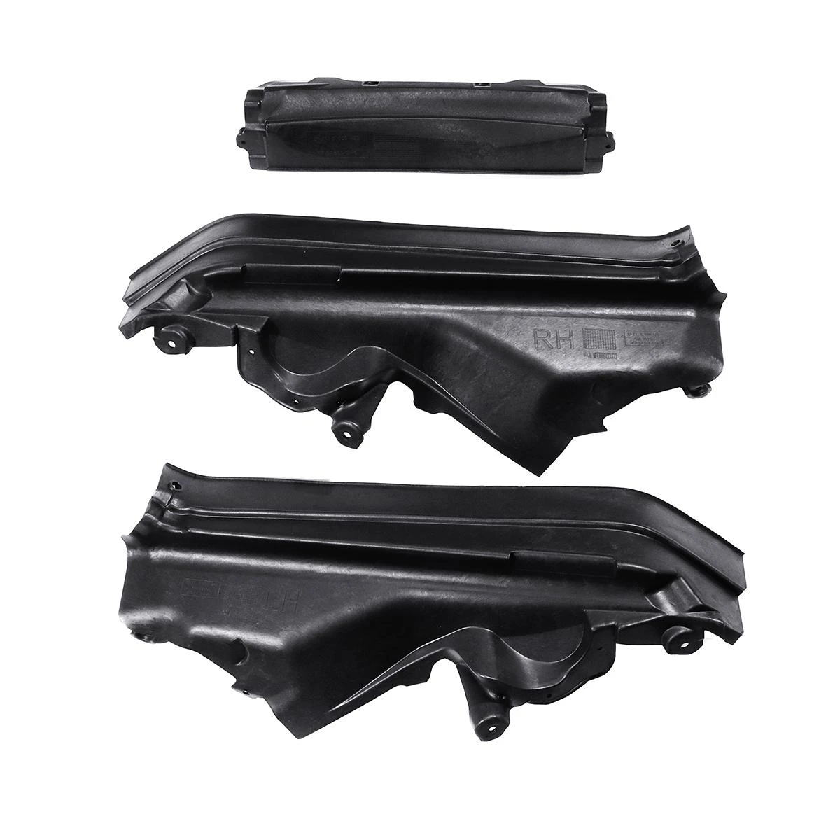 3pcs Car Engine Upper Compartment Partition Panel Set For Bmw X5 X6 E70 ...