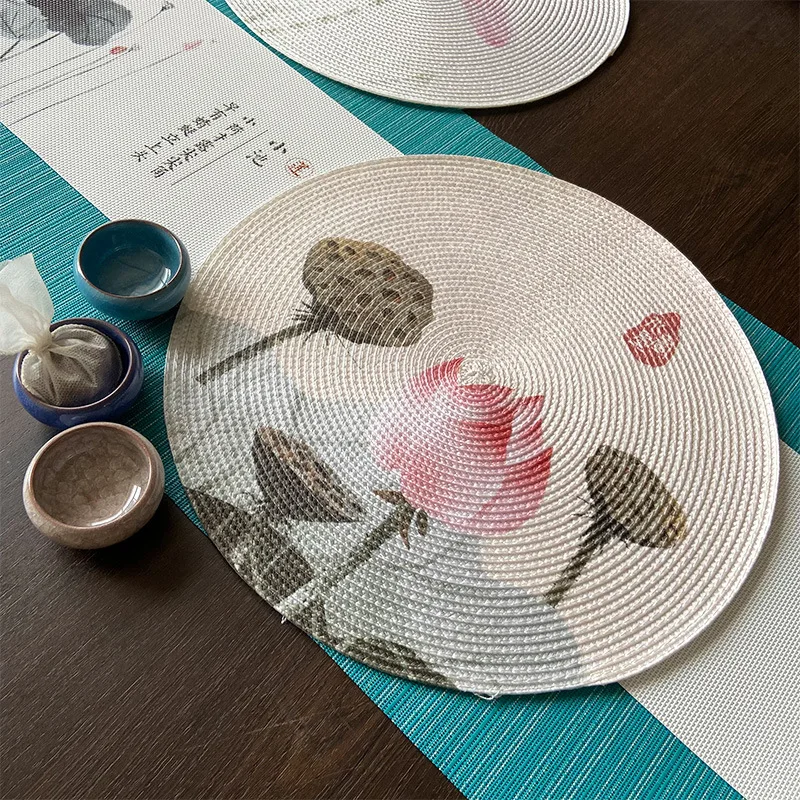 Chinese-Style-Creative-Placemat-Waterproof-and-Oil-Proof-Plate-Mat ...