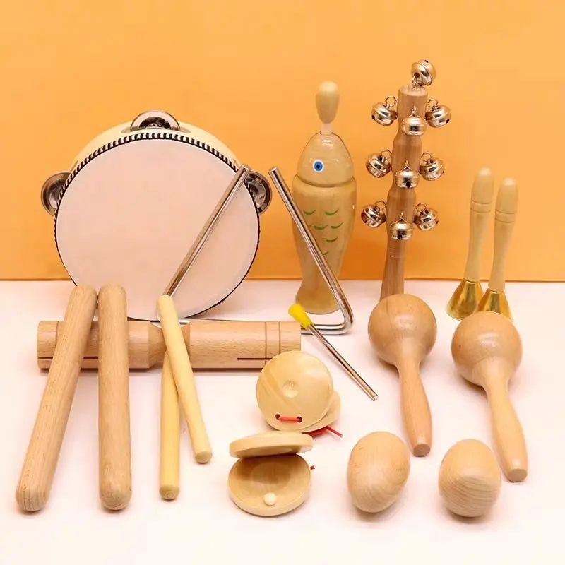 Wooden-Musical-Instruments-Kids-Beginner-Music-Teaching-AidsFor-Kids ...