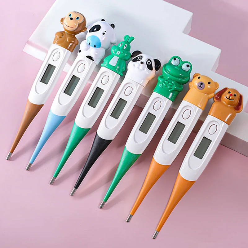 Cartoon-Electronic-Soft-head-Thermometer-Household-Human-Armpit-Digital ...