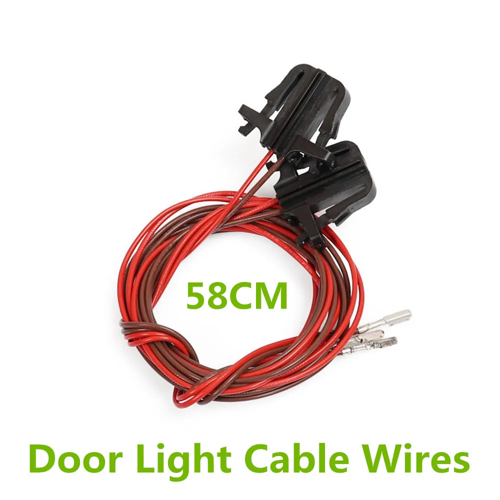 2PCS-Front-Back-Car-Door-Light-Cable-Wires-Connector-Harness-Plug-For ...