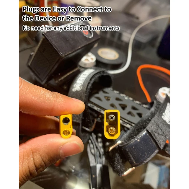 100cm 12AWG SAE to XT60 Female Connector Extension Cable SAE Connector ...